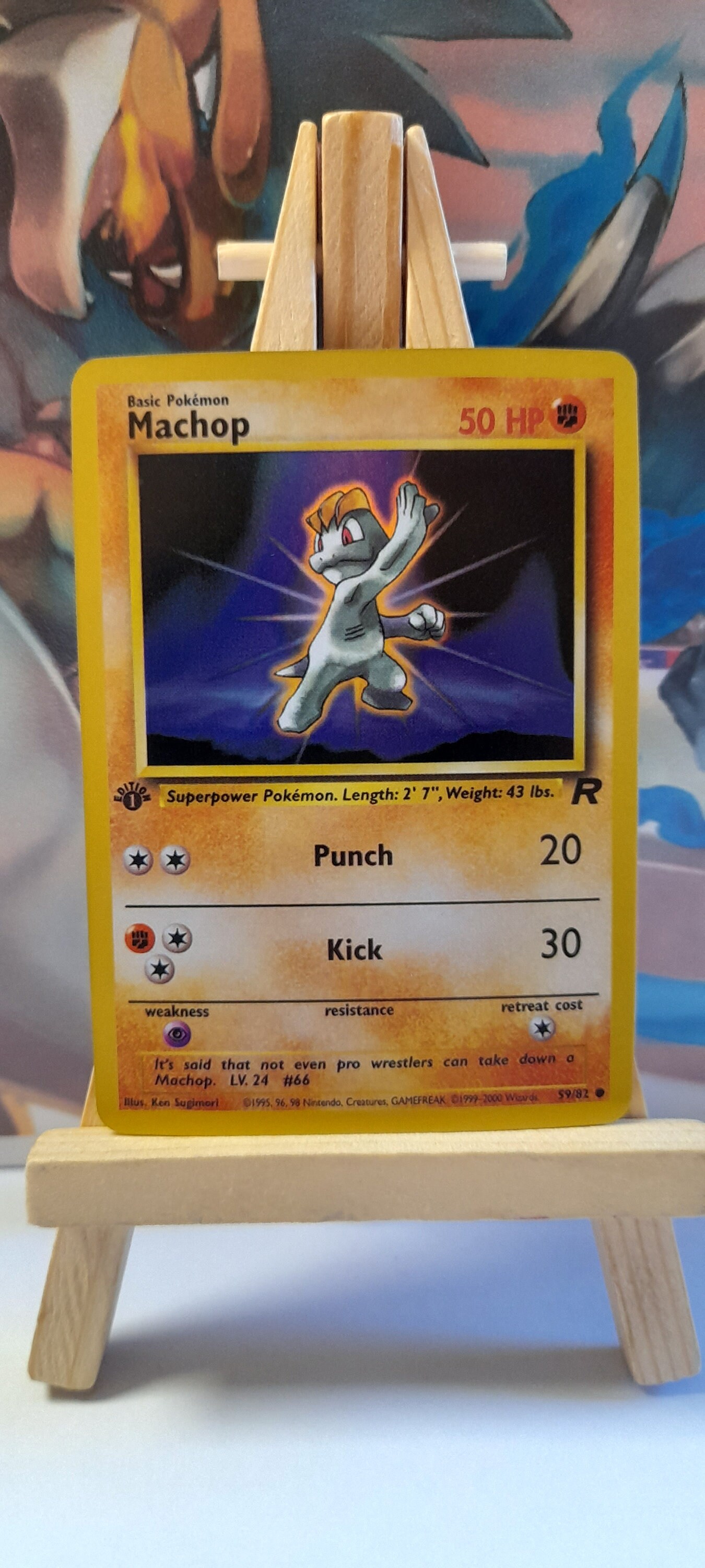 Machop Card