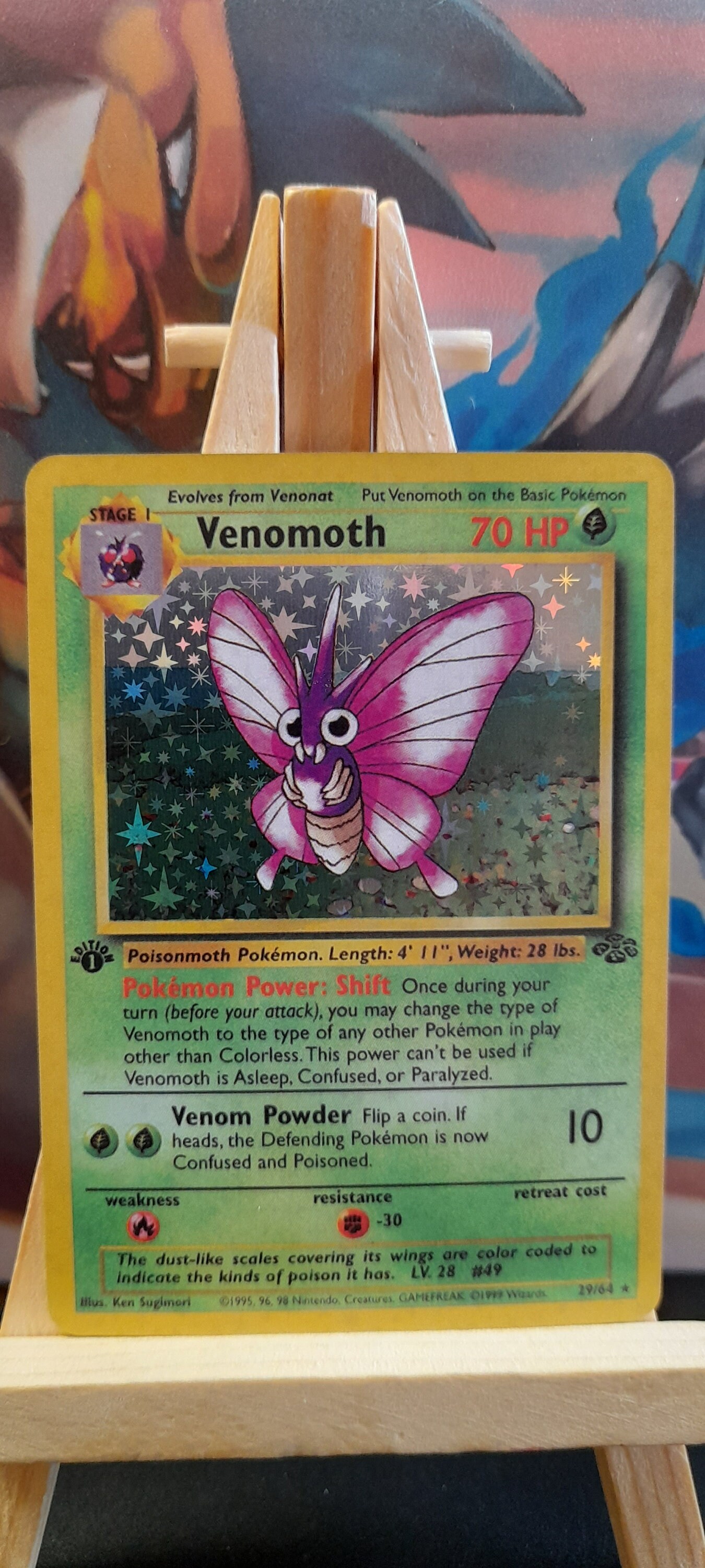 Venomoth Card