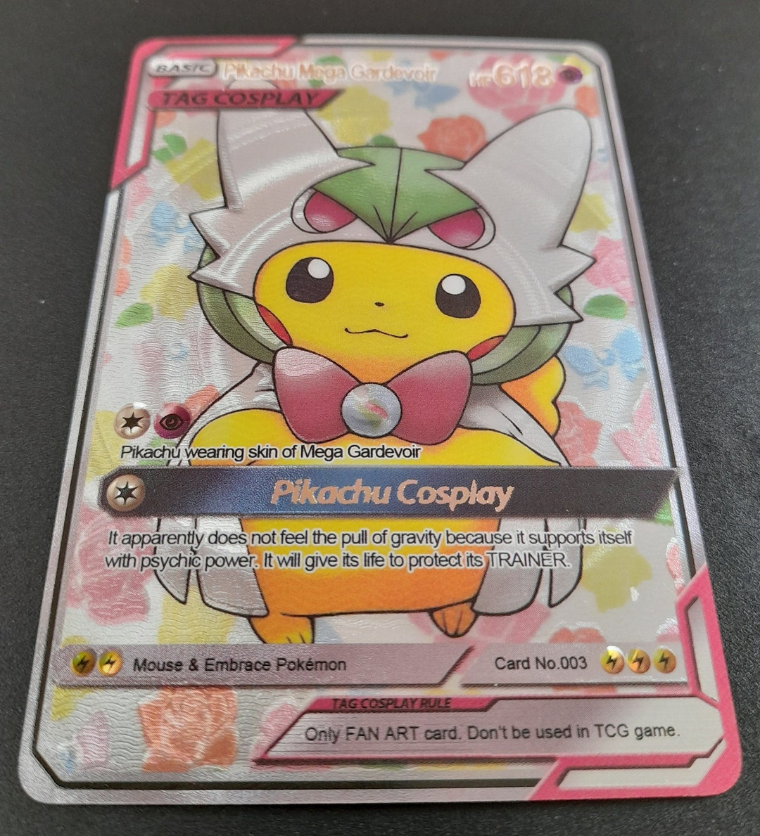 Pokémon Mega Pikachu Card Keepersee 003 Fan Made 2021 ANG - Etsy