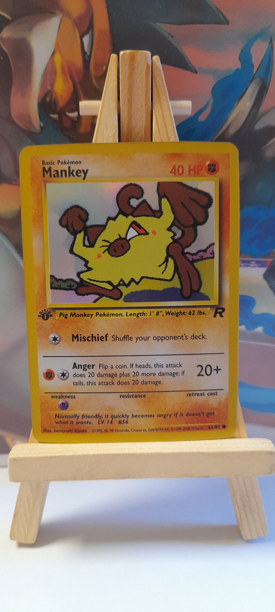 Pokemon Mankey Attack