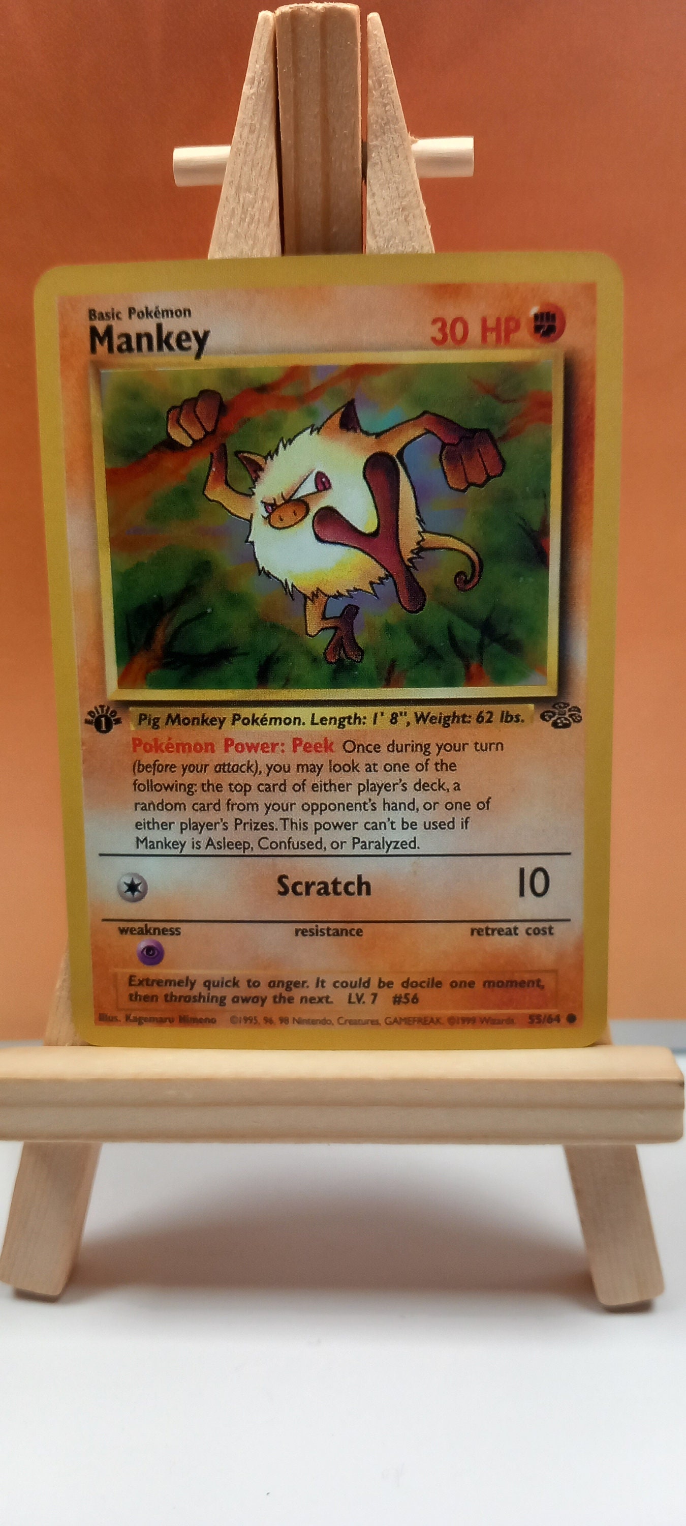 Pokemon Mankey Attack