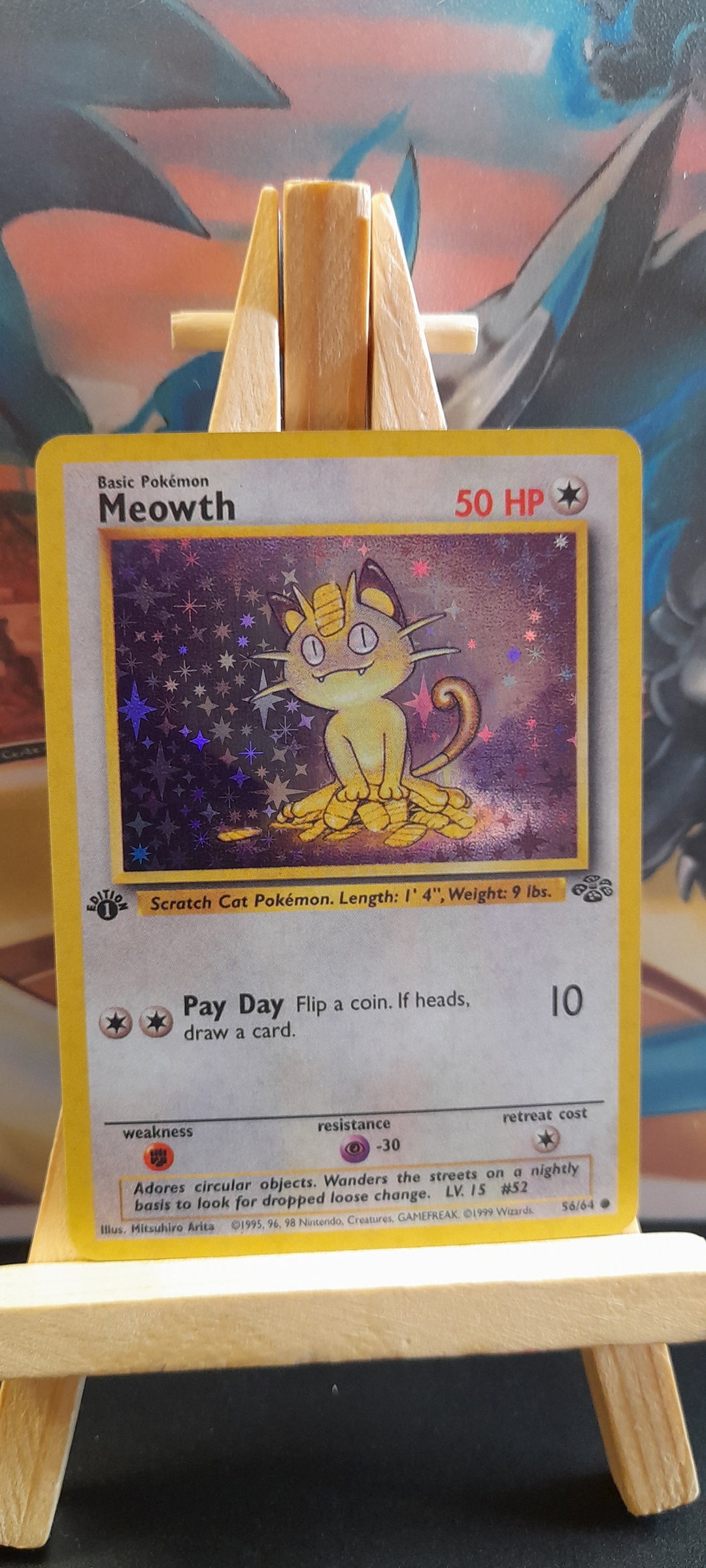 Pokémon Meowth 56/64 Jungle Edition 1 Custom ANG Map - Etsy Australia