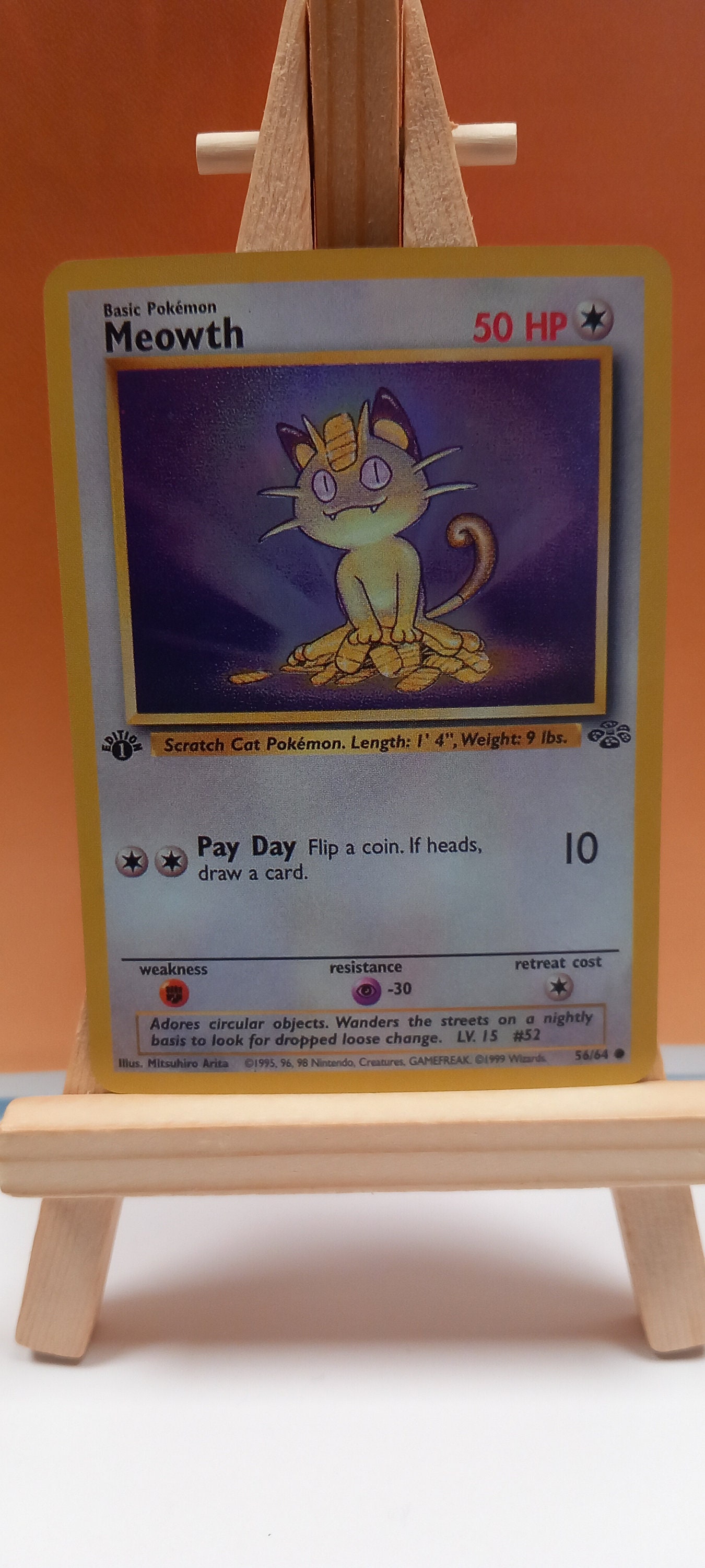 Meowth Pokemon Card