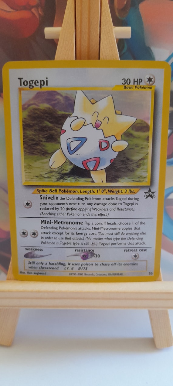 Pokemon Togepi Card