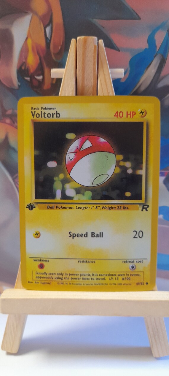 Pokemon Voltorb Card