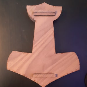 Digital File - 7 Layer Viking Inspired Hammer - Mjolnir - Art Piece for ...