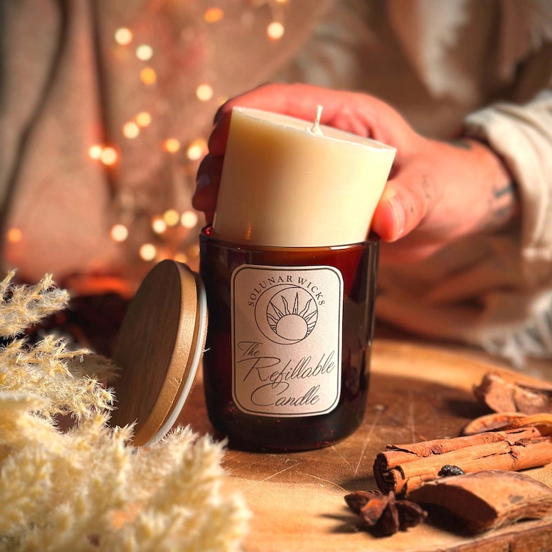 Wood Burned Candles - Etsy UK