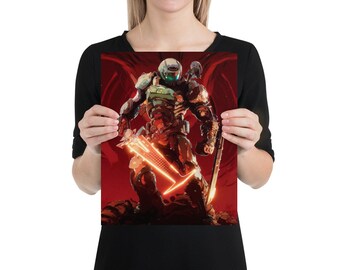 Doom Eternal Poster Print - Etsy