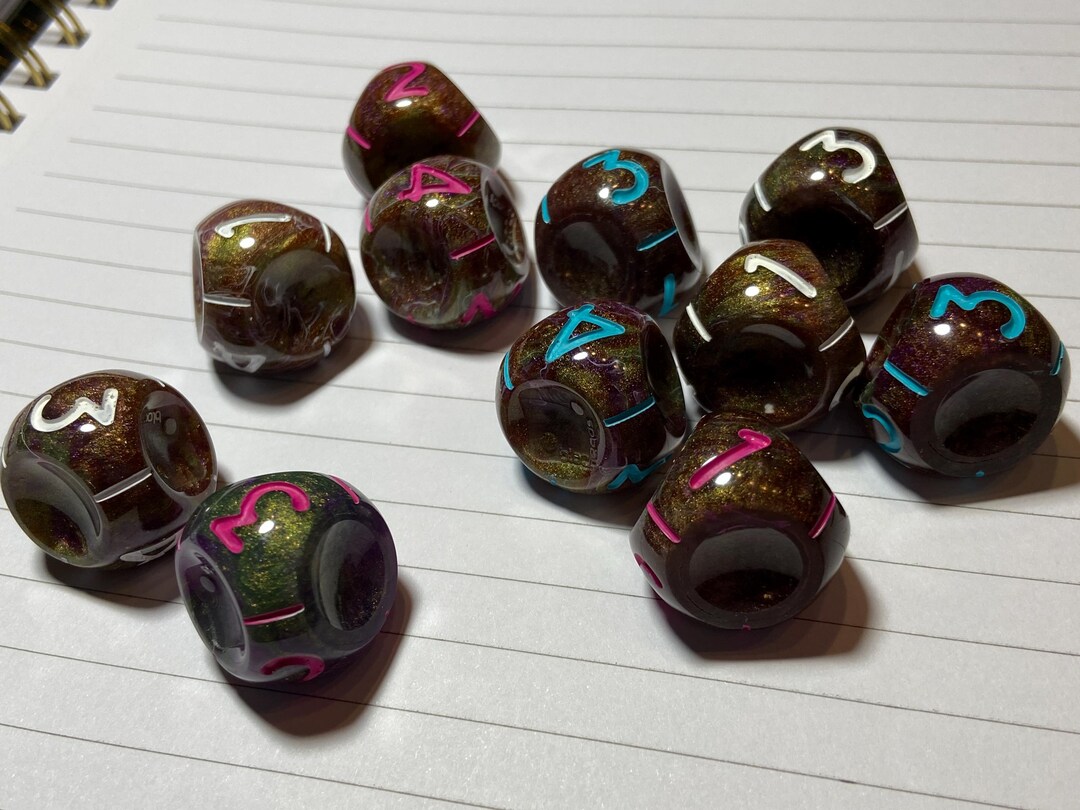 Spherical D4 Die, Iron Ore - Etsy