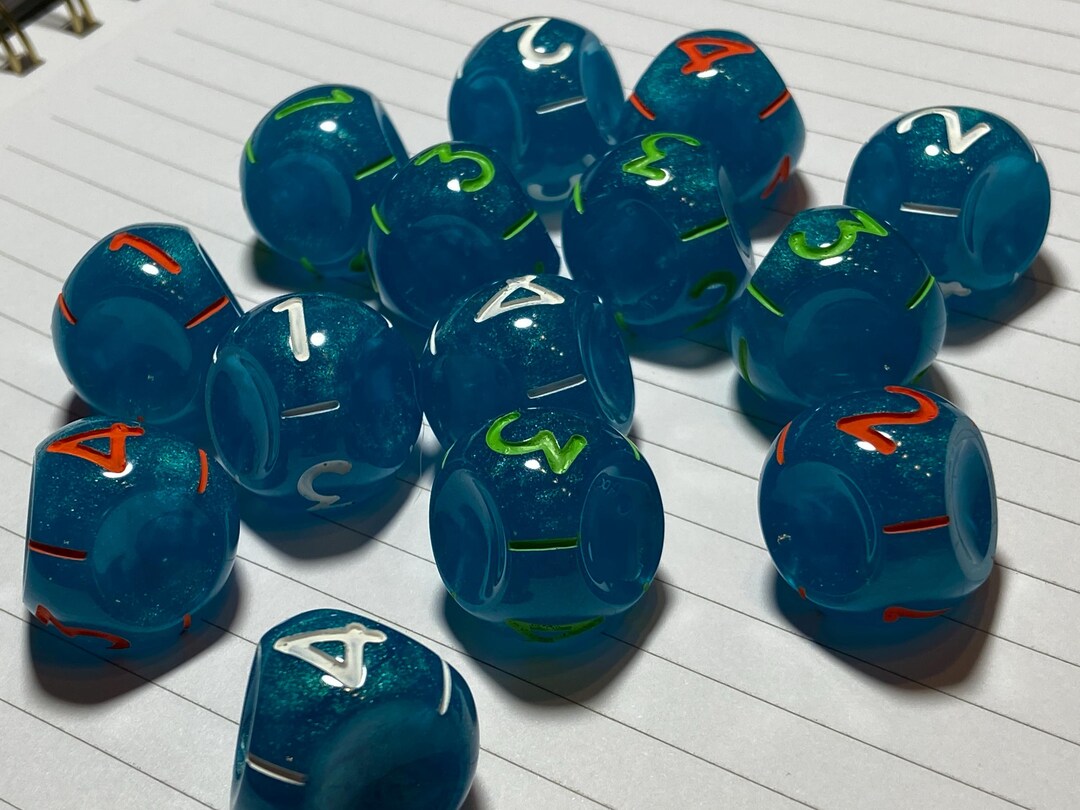 Spherical D4 Die, Dragon Scales - Etsy