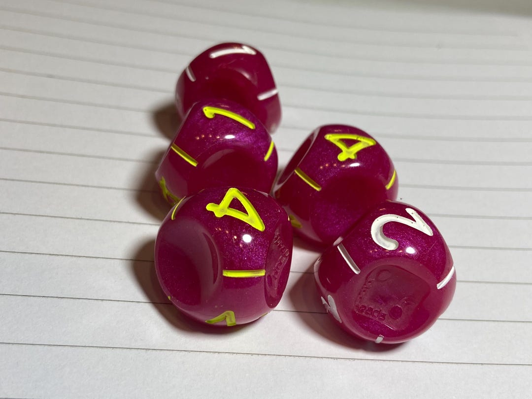 Spherical D4 Die, Rose Red - Etsy