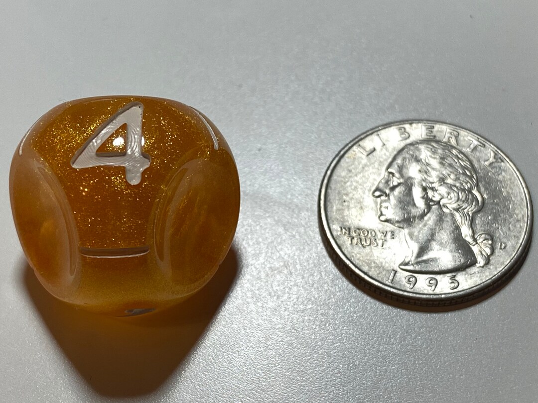 Magic Missile D4 Die, Spherical, Gold/multiple Colors - Etsy