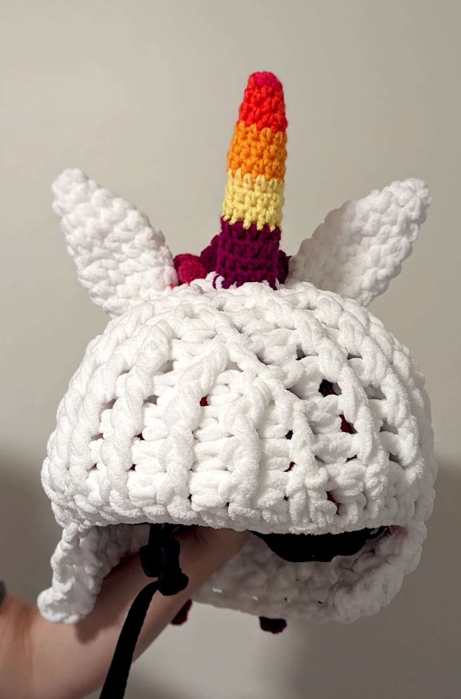Unicorn Helmet Cover Pattern| Crochet Unicorn Pattern| Crochet Pattern ...