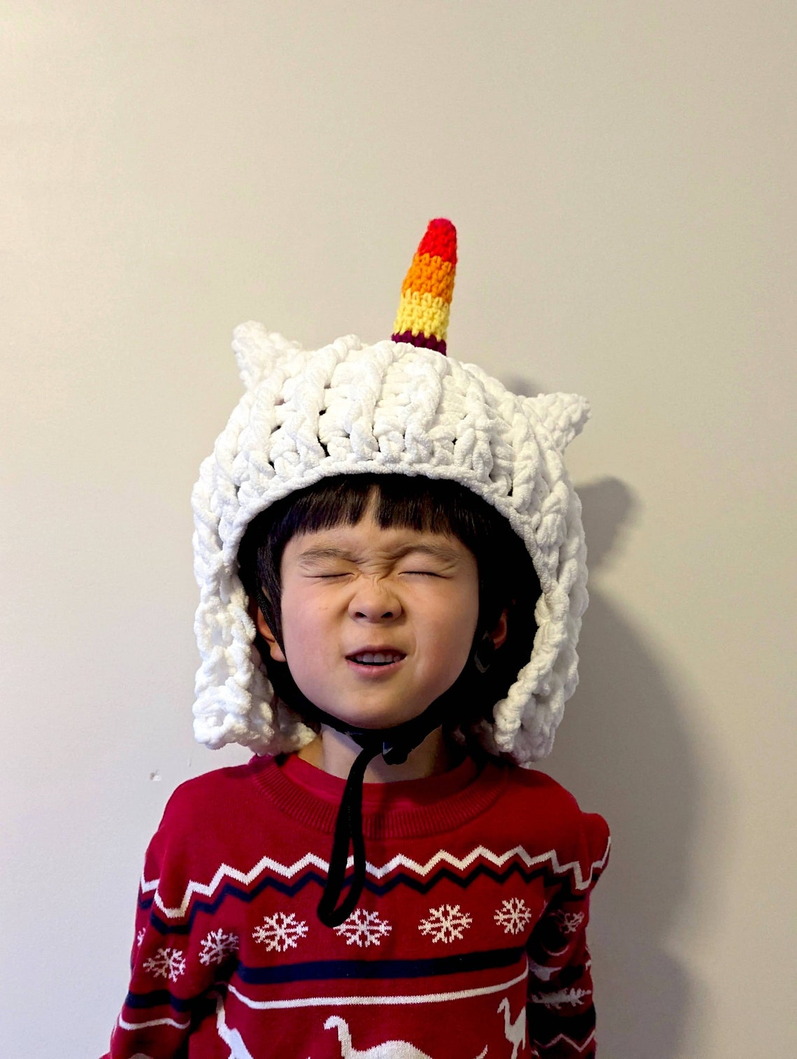 Unicorn Helmet Cover Pattern| Crochet Unicorn Pattern| Crochet Pattern ...