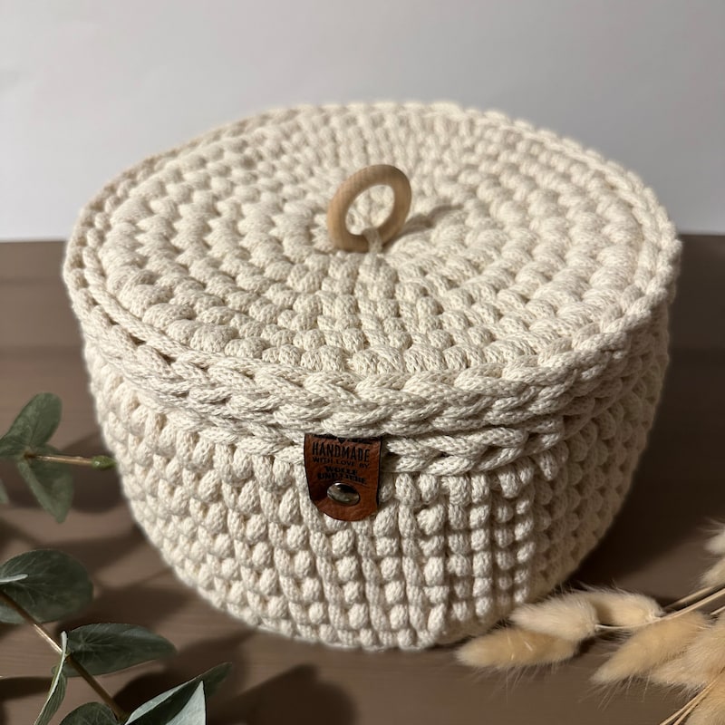 Korb mit deckel - Etsy.de