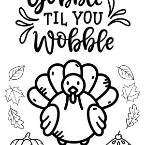 Fall Activities Printable Bundle of 6, Thanksgiving Activities, Fall ...