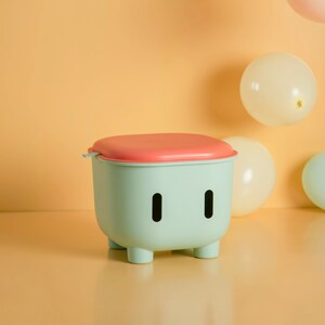 Cute Storage Stool Box US Stock Bench Ottoman Organizer for Kid's Home ...