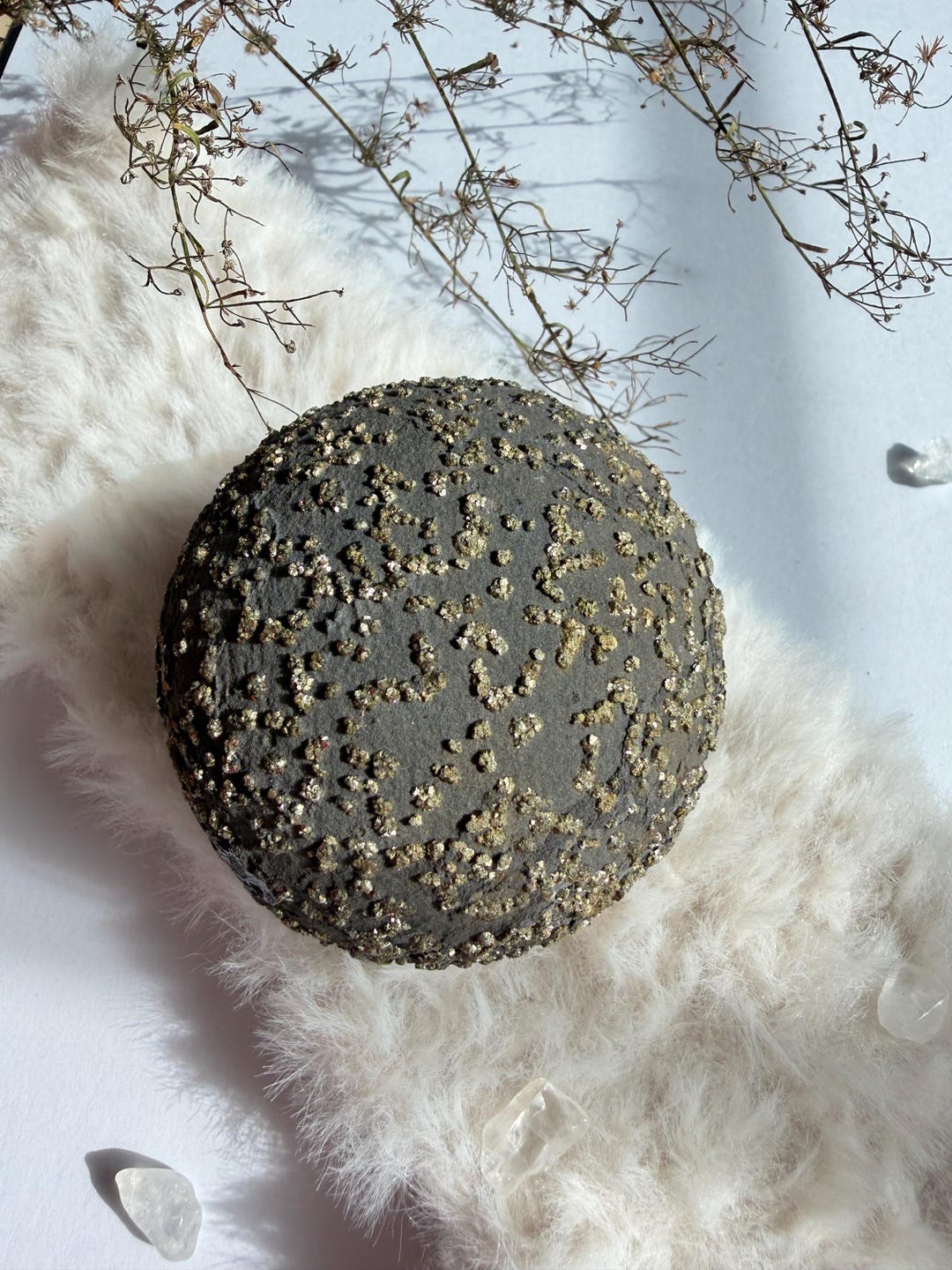 Pyrite Concretion Ball (natural Pyrite Sphere) From China - Etsy