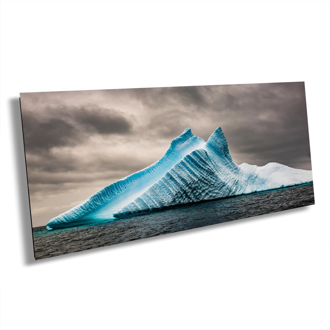 Iceberg Wall Art, Antarctic Photography, Artic Art, Blue Iceberg Print ...
