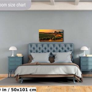 Napa Valley Print, Vineyard Wall Art, California Winery Landscape ...