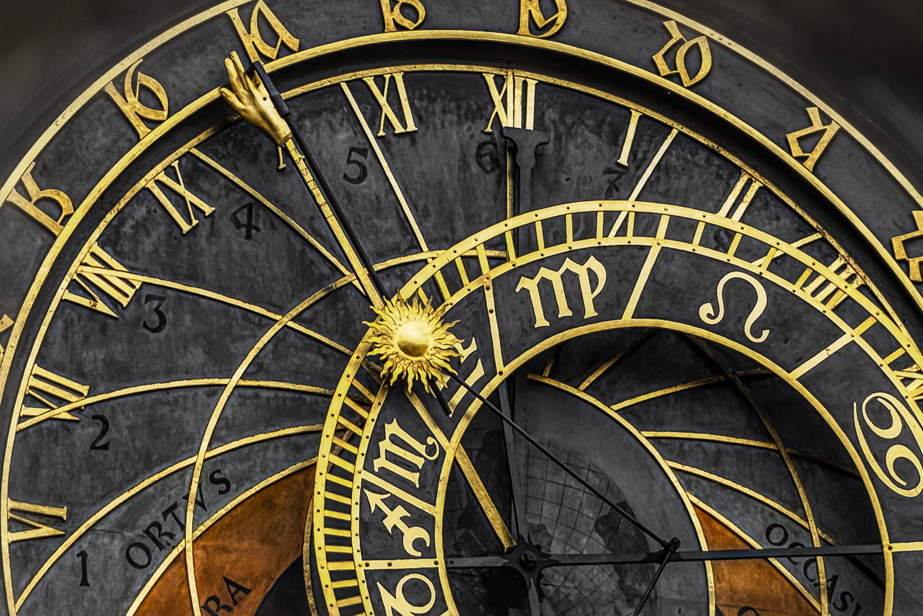Astronomical Clock Wallpaper