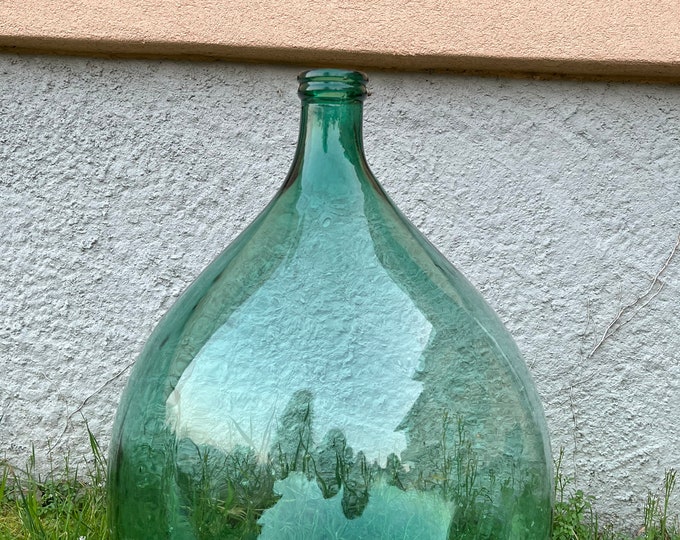 Demijohn 54 Liters XXL Large Demijohns Vintage Italian Glass Vases ...