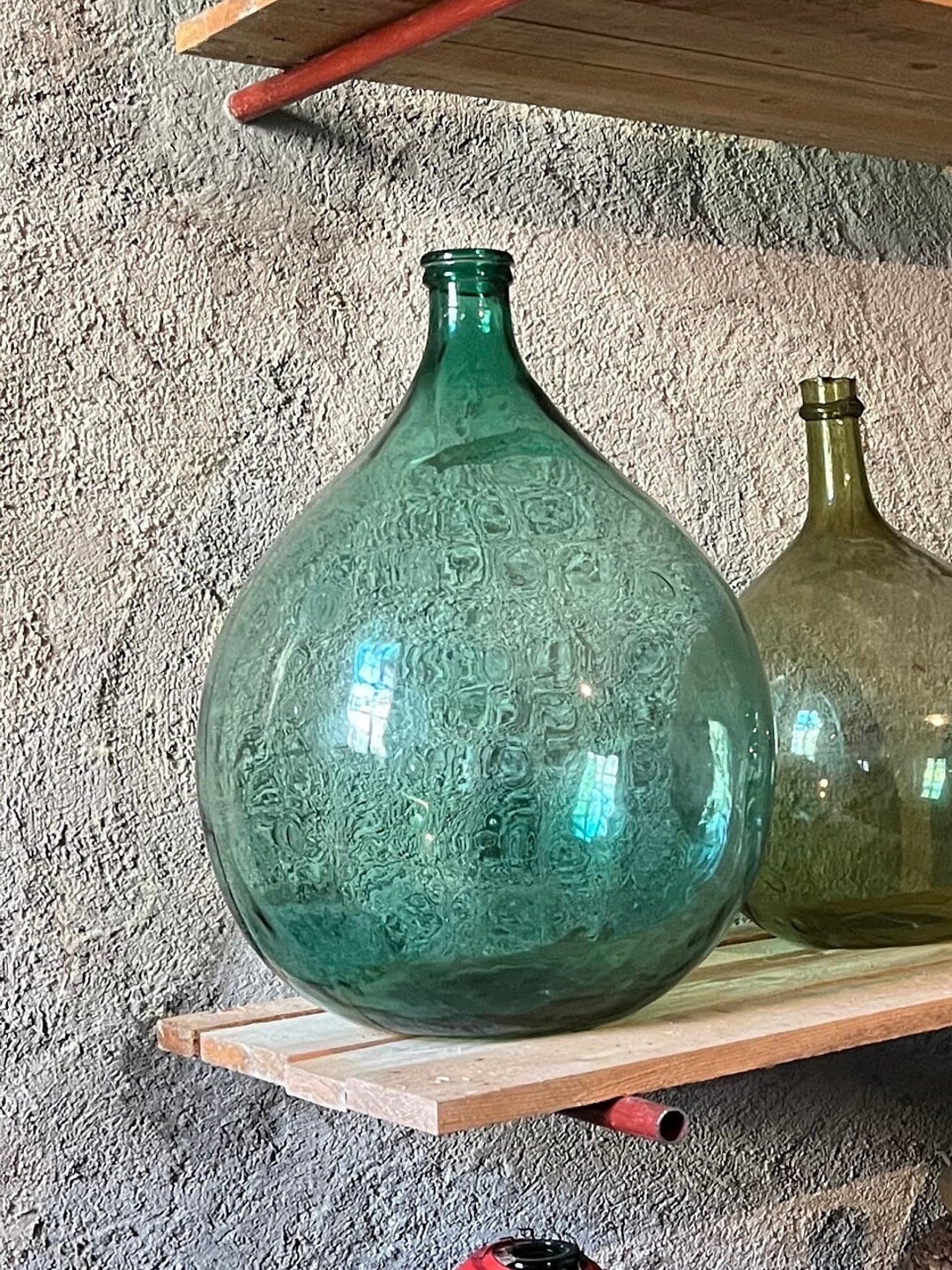 Demijohn 54 Liters - XXL - Large Demijohns - Vintage - Italian - Glass ...