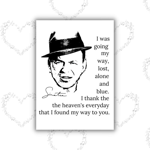 Frank Sinatra My Way - Etsy