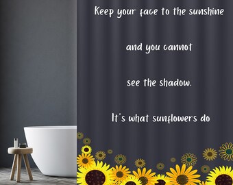 Text Shower Curtain - Etsy