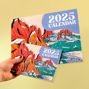 2025 Calendar Colorado Landscapes Magnet Back Fridge Calendar Magnetic ...