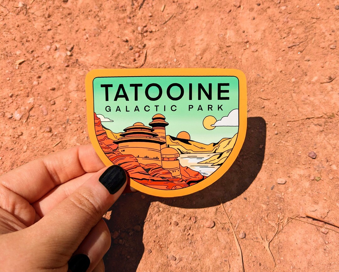 Tatooine Sticker Star Wars Sticker National Park Gift Star Wars Sticker ...