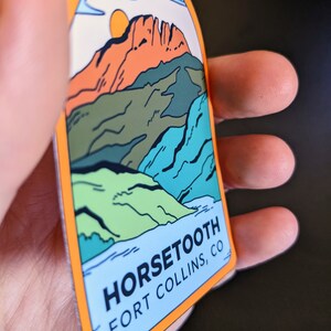Horsetooth Fort Collins CO Sticker Horsetooth Rock Reservoir - Etsy