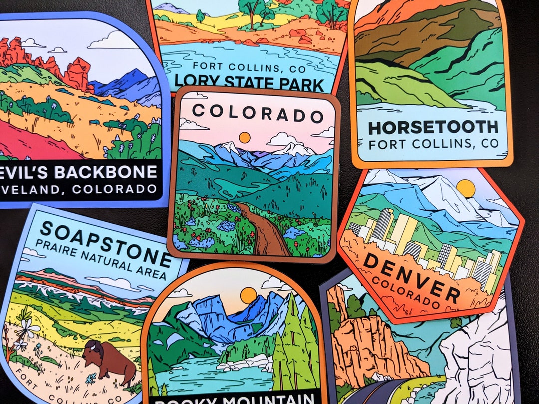 CO Sticker Bundle Discounted Sticker Packs Waterproof Sticker Gift for ...