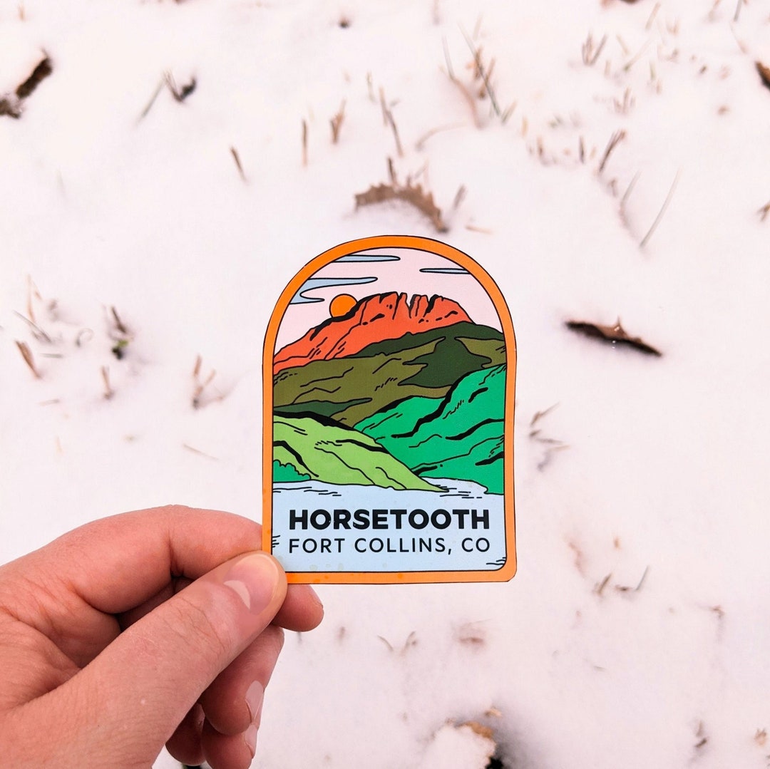 Horsetooth Fort Collins CO Sticker Horsetooth Rock Reservoir - Etsy