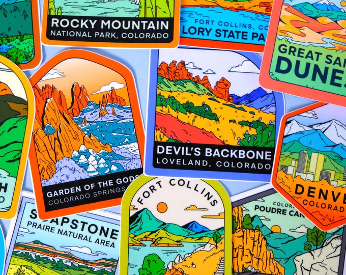 CO Sticker Bundle Discounted Sticker Packs Waterproof Sticker Gift for ...