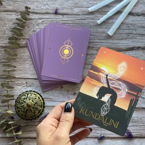 Asteria Oracle Card Deck | Purple Oracle Deck | Divination Tools ...