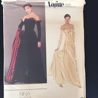 Vogue 2829 Oscar De La Renta Misses Jacket and Skirt Designer Suit ...