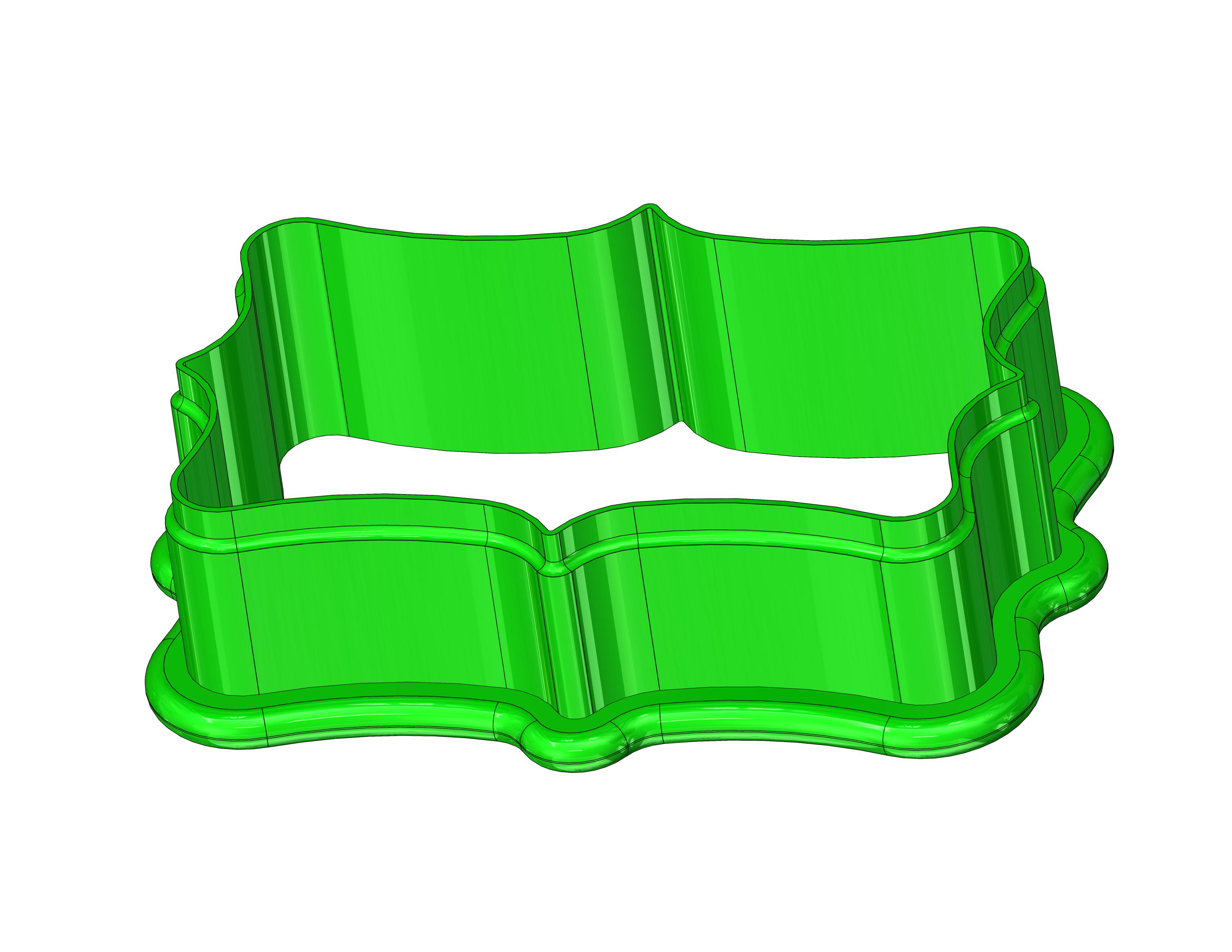 Fancy Plaque Cookie Cutter STL Bundle – Digital Download - Etsy