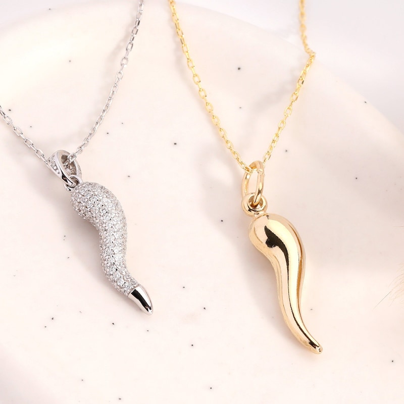 Horn Necklace - Etsy