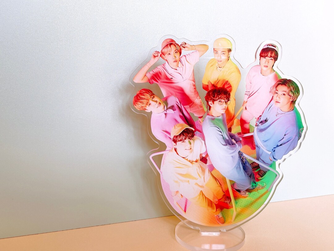 Buy 3 Get 1 Free| BTS Standee OT7 | BTS Acrylic Standee | 15 Cm High ...