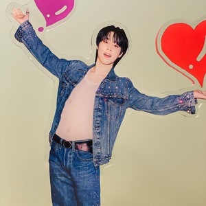 Buy 3 Get 1 FREE | JIN Jimin V Standee | BTS Large Acrylic Standee ...