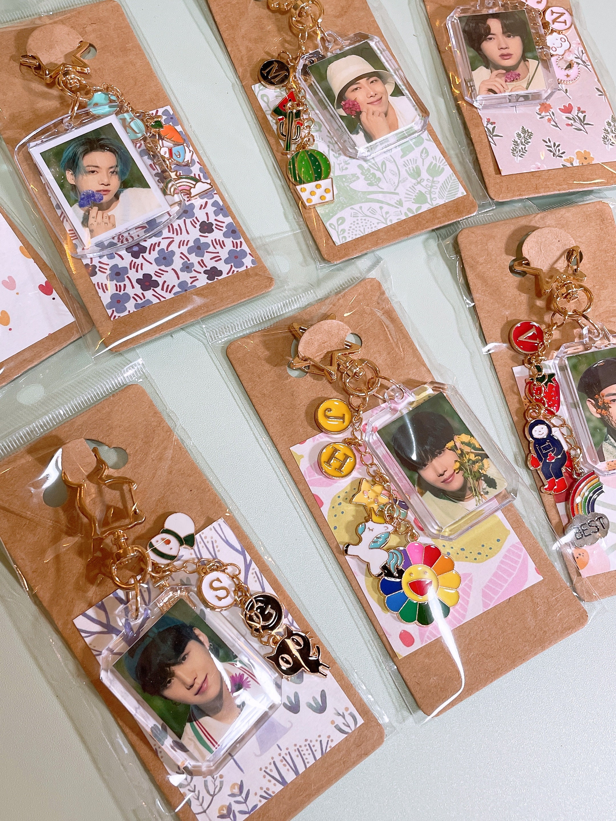 Suga Jhope Photo Frame Keychain Keyring BTS Sope Keychain | Etsy