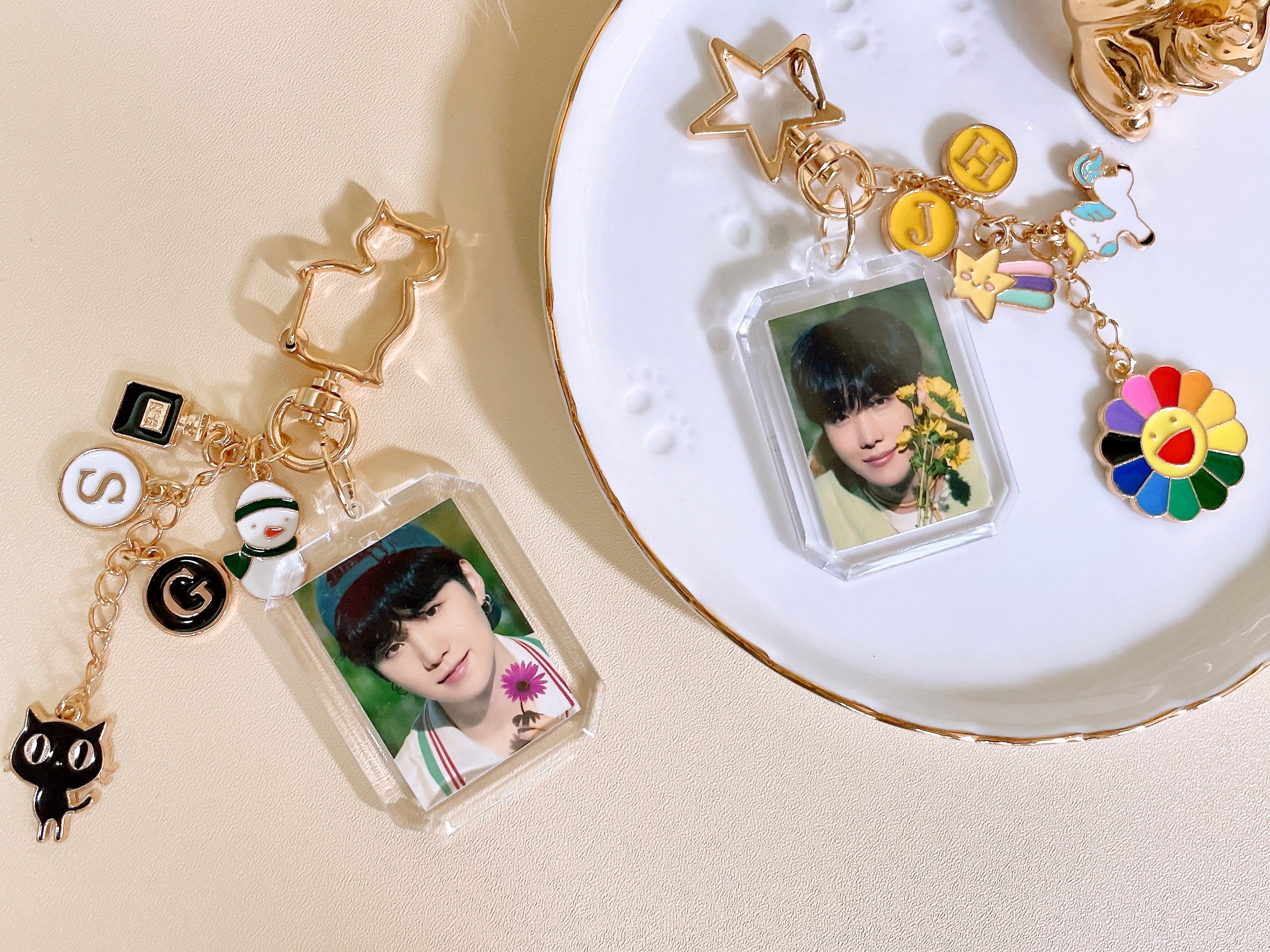 Suga Jhope Photo Frame Keychain Keyring BTS Sope Keychain | Etsy