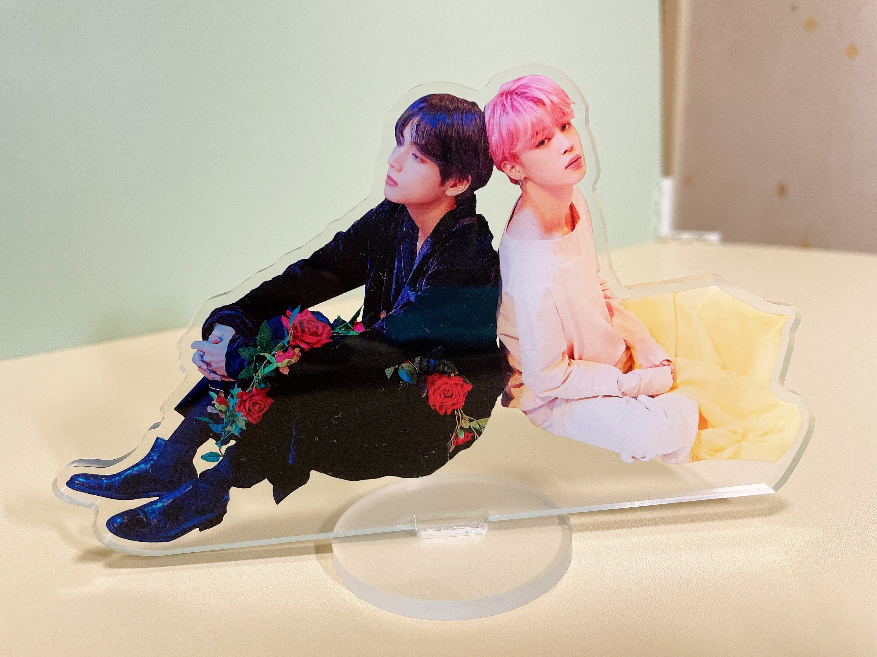 Buy 3 Get 1 Free BTS Standee Vmin Kim Taehyung V Jimin | Etsy