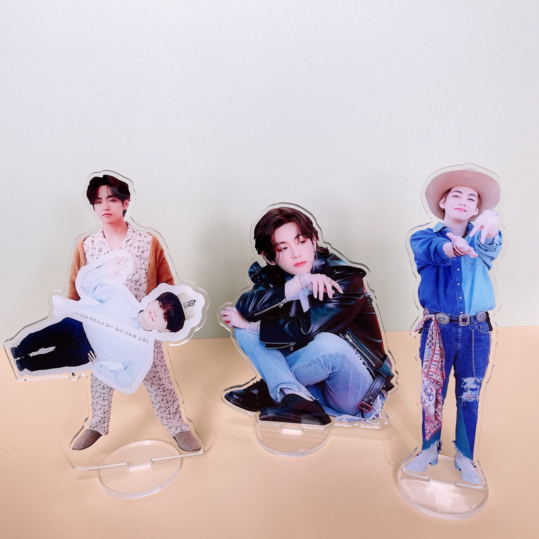 BTS Standee Kim Taehyung V Standee High Resolution Acrylic | Etsy Canada