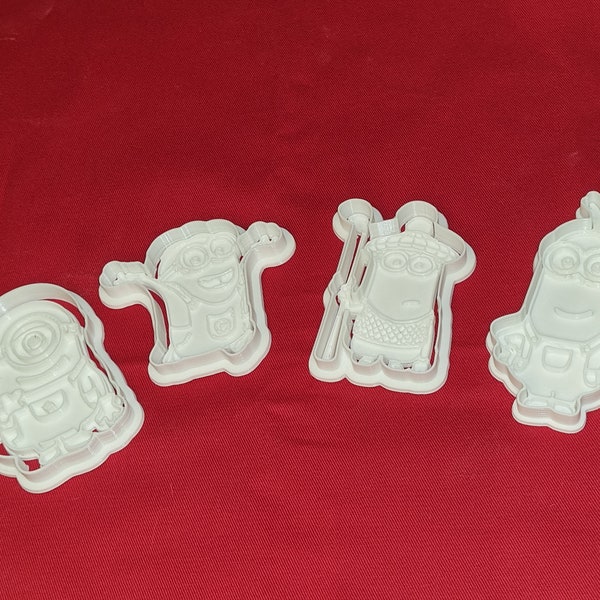 Minion Cookie Cutter - Etsy