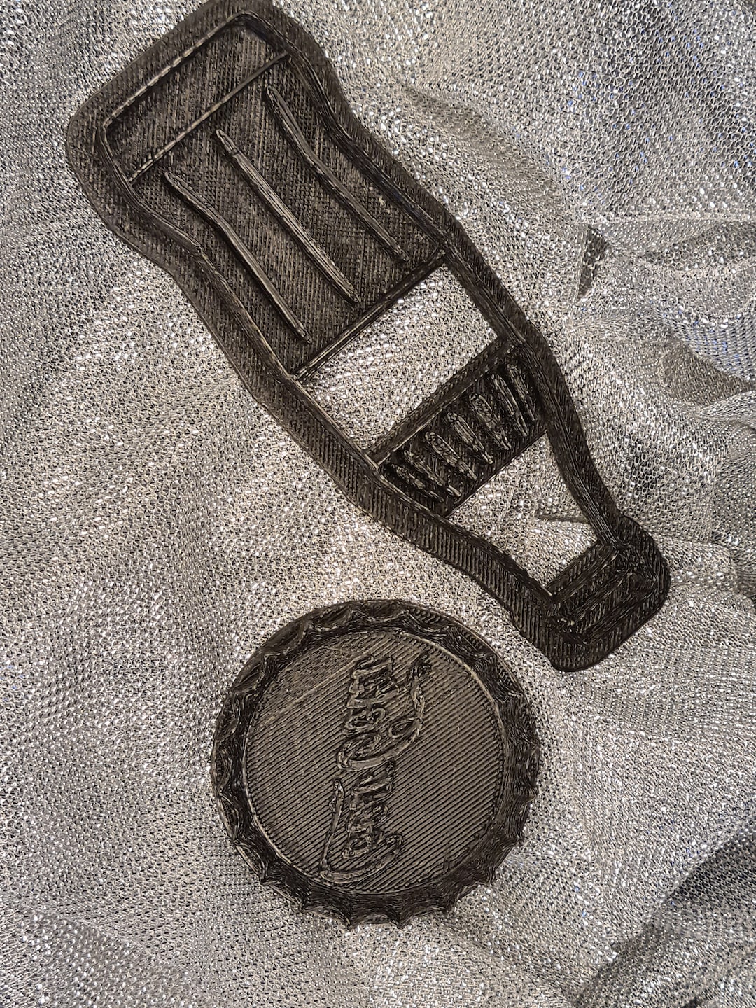 Coca Cola Cap and Bottle Cookie Cutter Set - Etsy