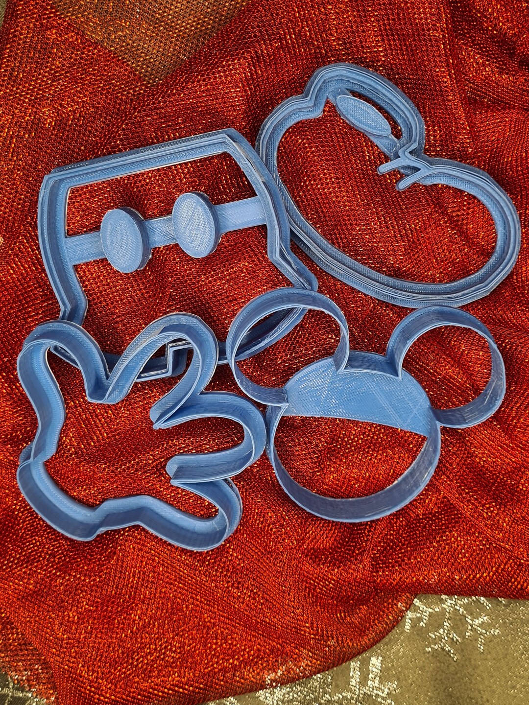 Mickey Mouse Cookie Cutter Set - Etsy