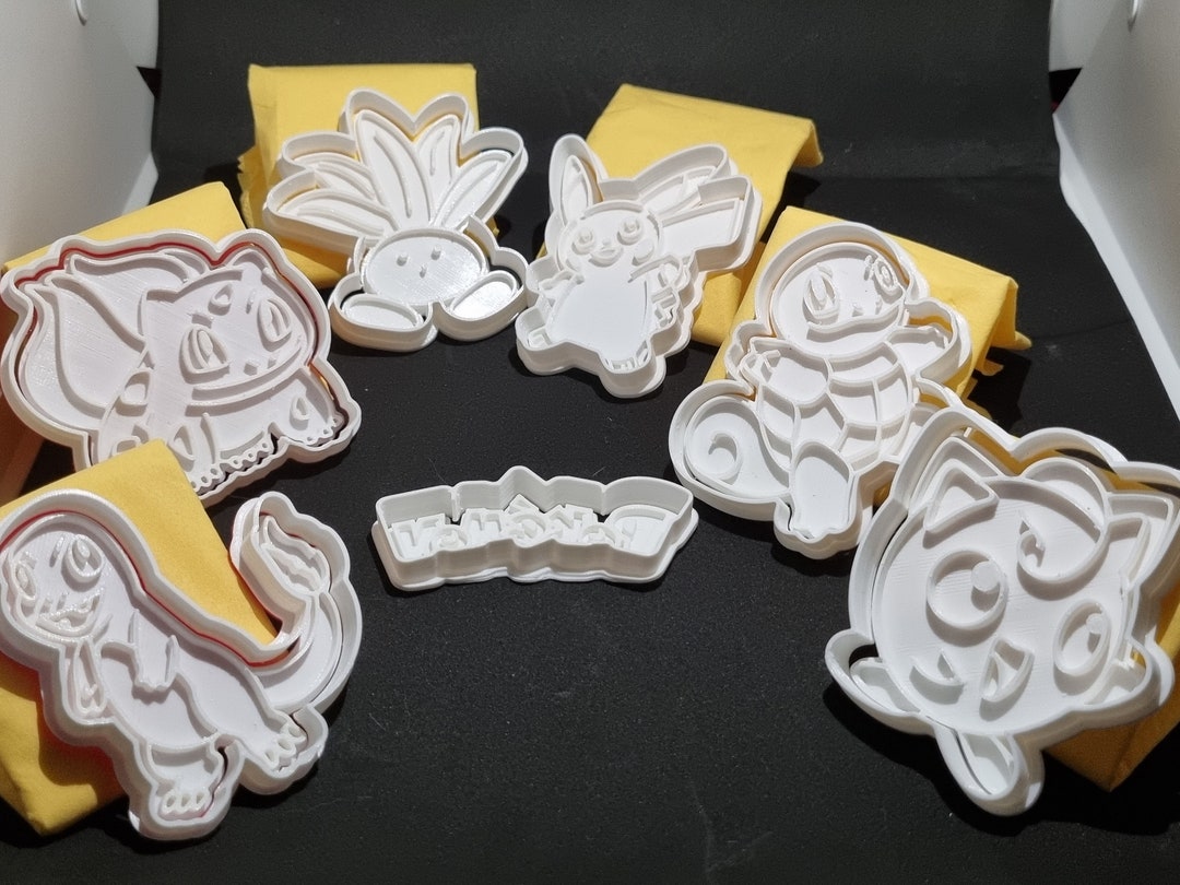 Pokemon Cookie Cutter Set - Etsy