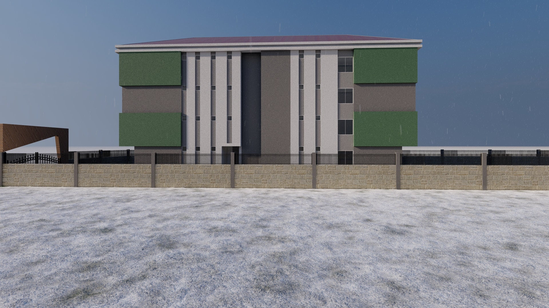 Modern 4-story Apartment Plan: Residential Building Layout (CAD & PDF ...